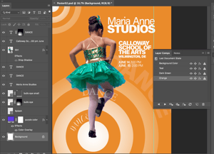 HOW TO MAKE A POSTER IN PHOTOSHOP!